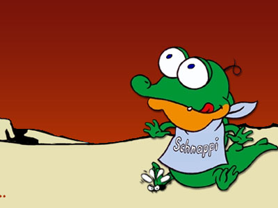 Spiele mit Schnappi dem aufmüpfigen Krokodil - Games - derStandard.at › Web