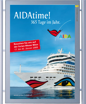 Tele2 siegt am Plakat und AIDA am City Light - Werbung - derStandard.at ...