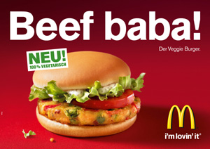 McDonald's sagt: "Beef Baba" - Werbung - derStandard.at › Etat