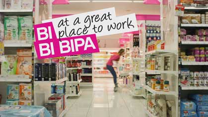 Bipa präsentiert sich als attraktiver Arbeitgeber - Werbung ...