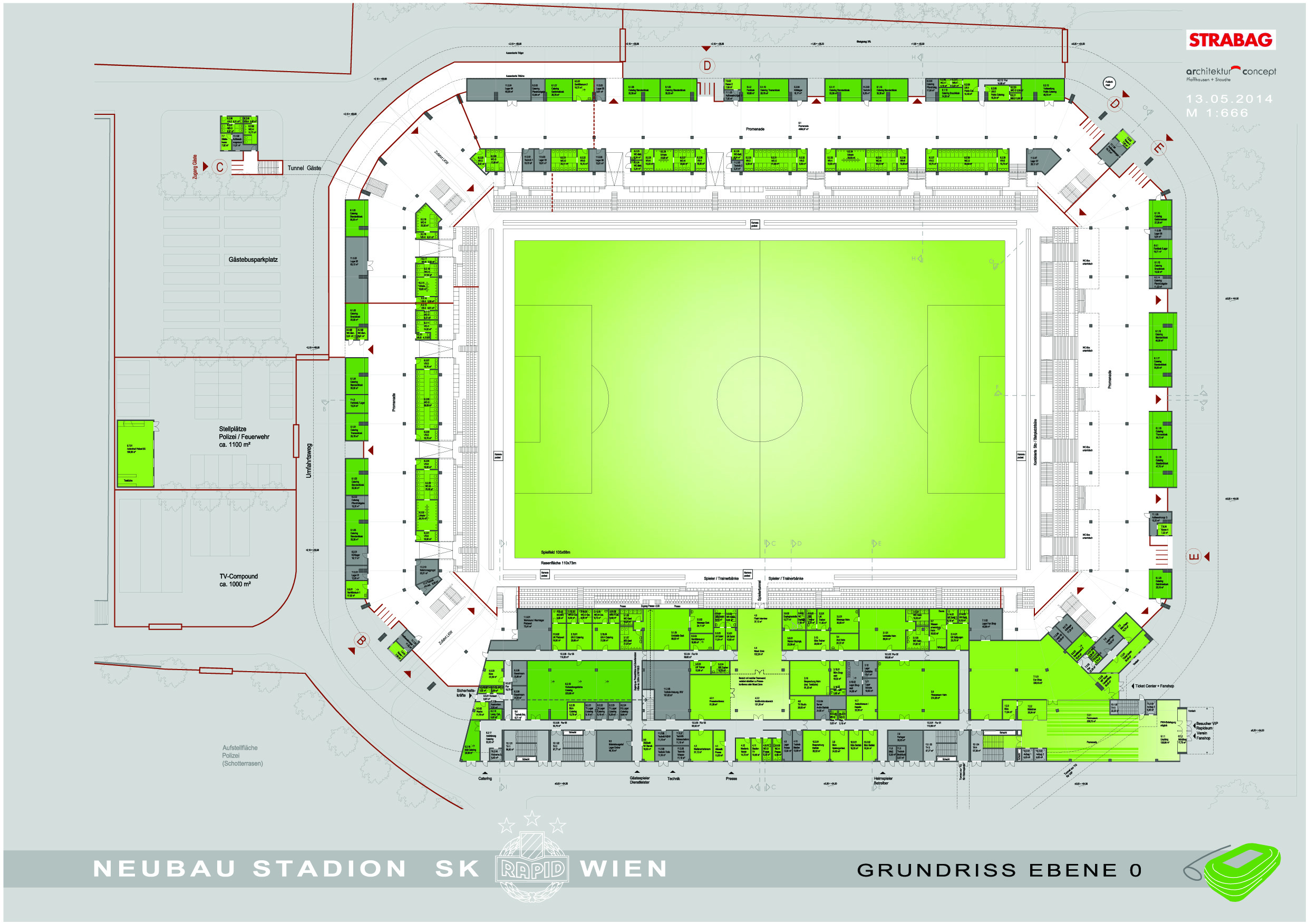 So soll Rapids neues Heiligtum aussehen - Rapid Wien - derStandard.at ...