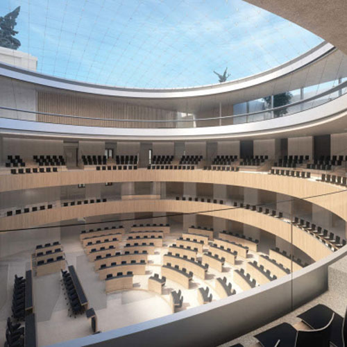 Pläne für Umbau des Parlaments präsentiert - Nationalrat - derStandard ...