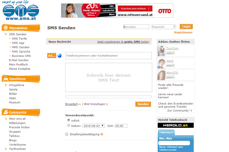 Erneut Eigentümerwechsel bei sms.at - IT-Business - derStandard.at › Web