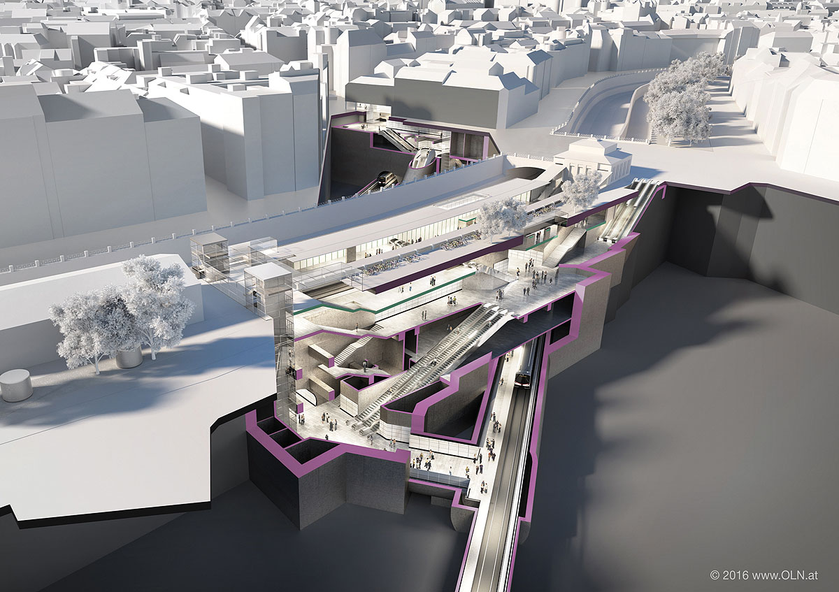 U2/U5 in Wien: Trassen und Stationen des neuen U-Bahn-Kreuzes fixiert ...