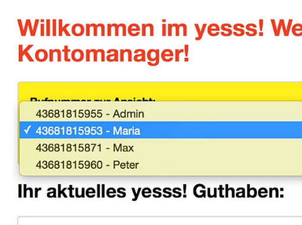 Yesss ermöglicht Verwaltung mehrerer SIM-Karten - Mobilfunker - derStandard.at › Web
