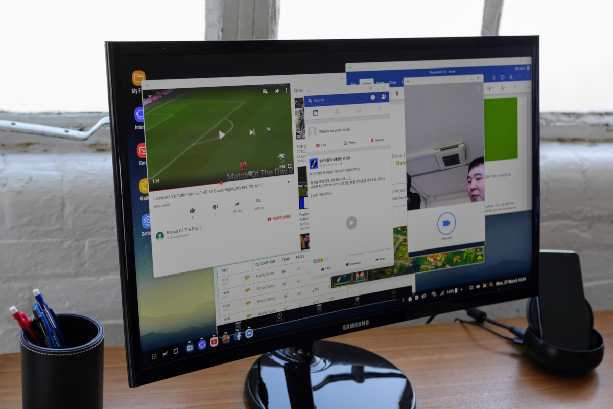 Das Smartphone als Desktop: Samsung schlägt Microsoft - Android ...