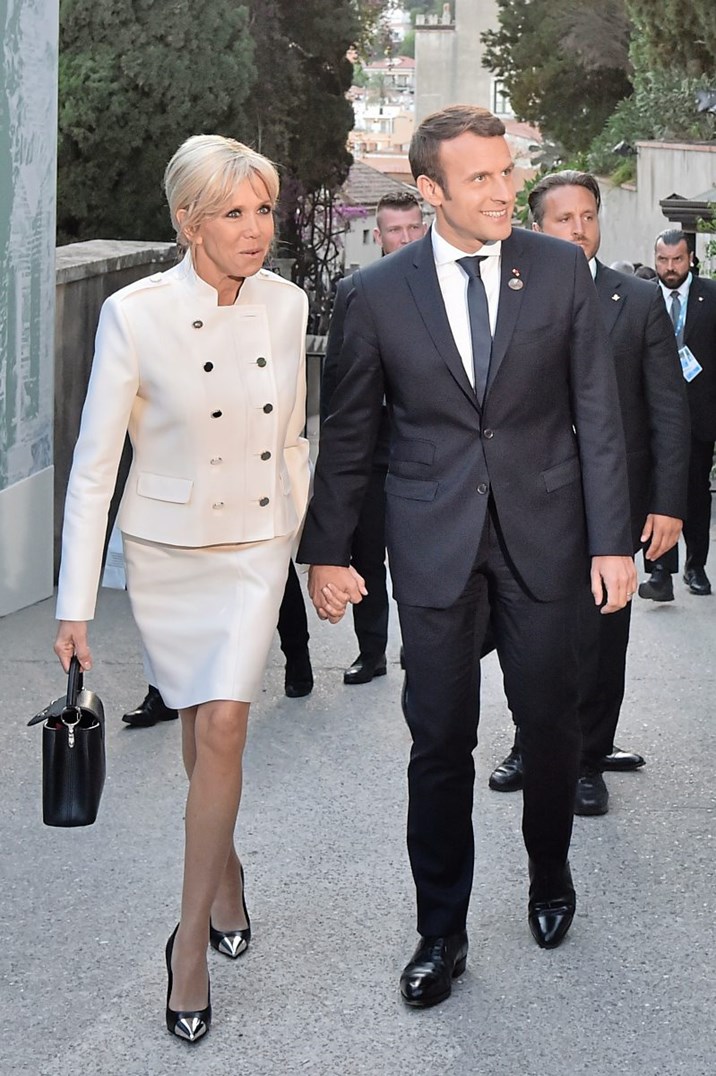 Frankreichs Première dame: Der Stil von Brigitte Macron - Mode ... Frankreichs Première dame: Der Stil von Brigitte Macron - Mode ...