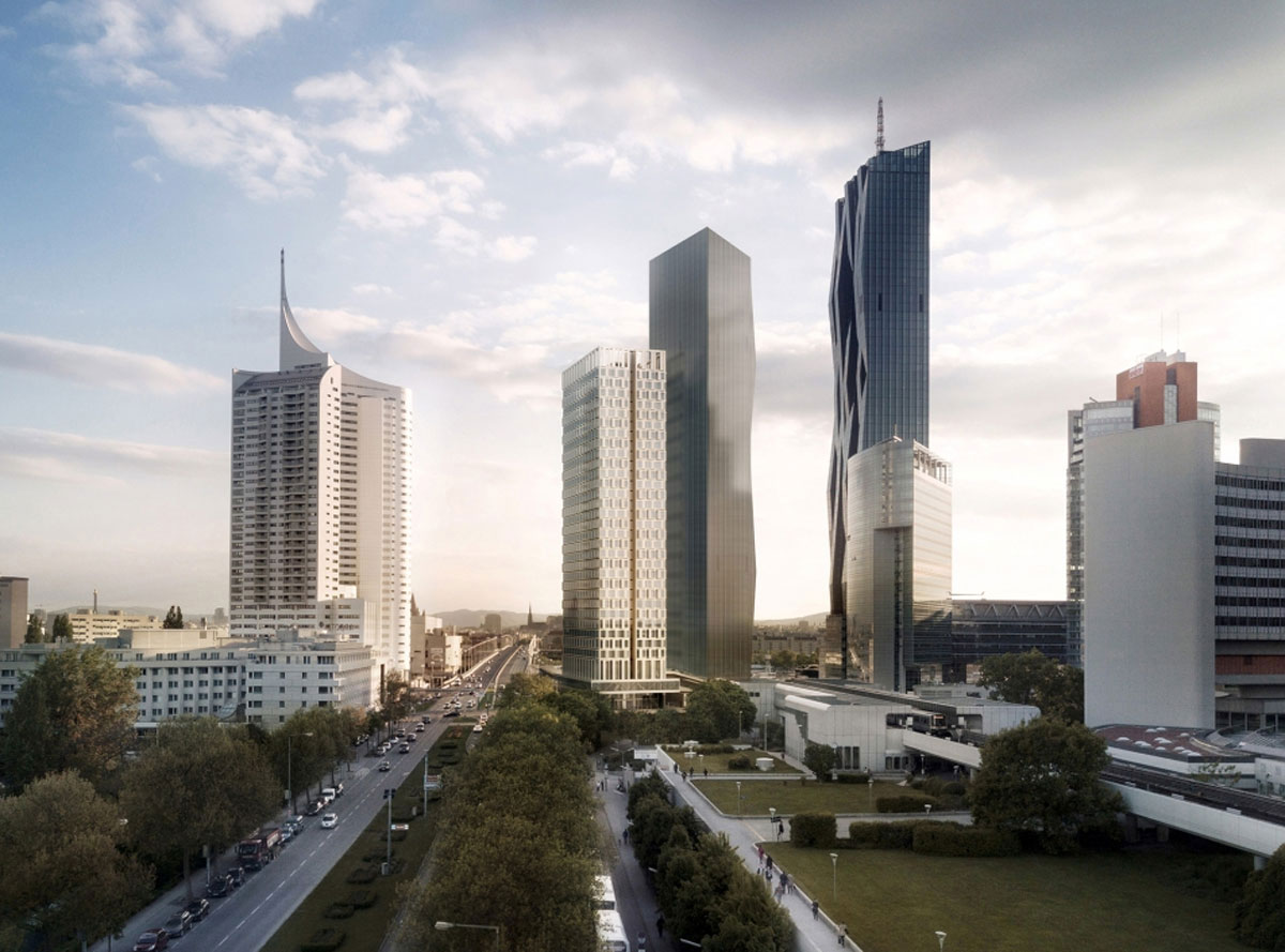 Zweiter DC Tower auf Donauplatte wird ab 2019 gebaut - Bauwerke ...