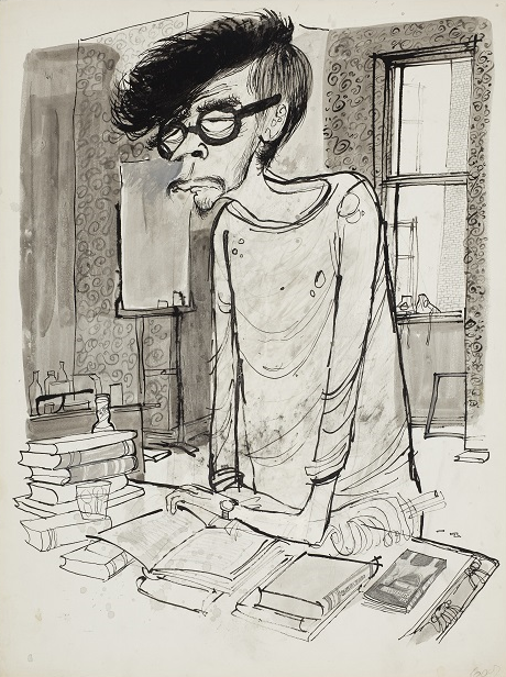 Erich Sokol im Karikaturmuseum: Zwischen "Playboy", Dichand und ...