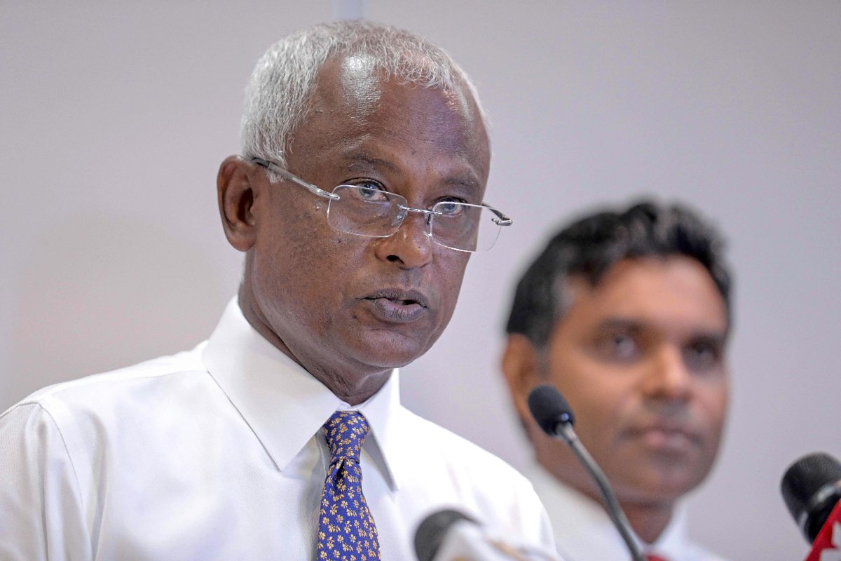 Ibrahim Mohamed Solih, unerwarteter Sieger der Präsidentenwahl auf den ...