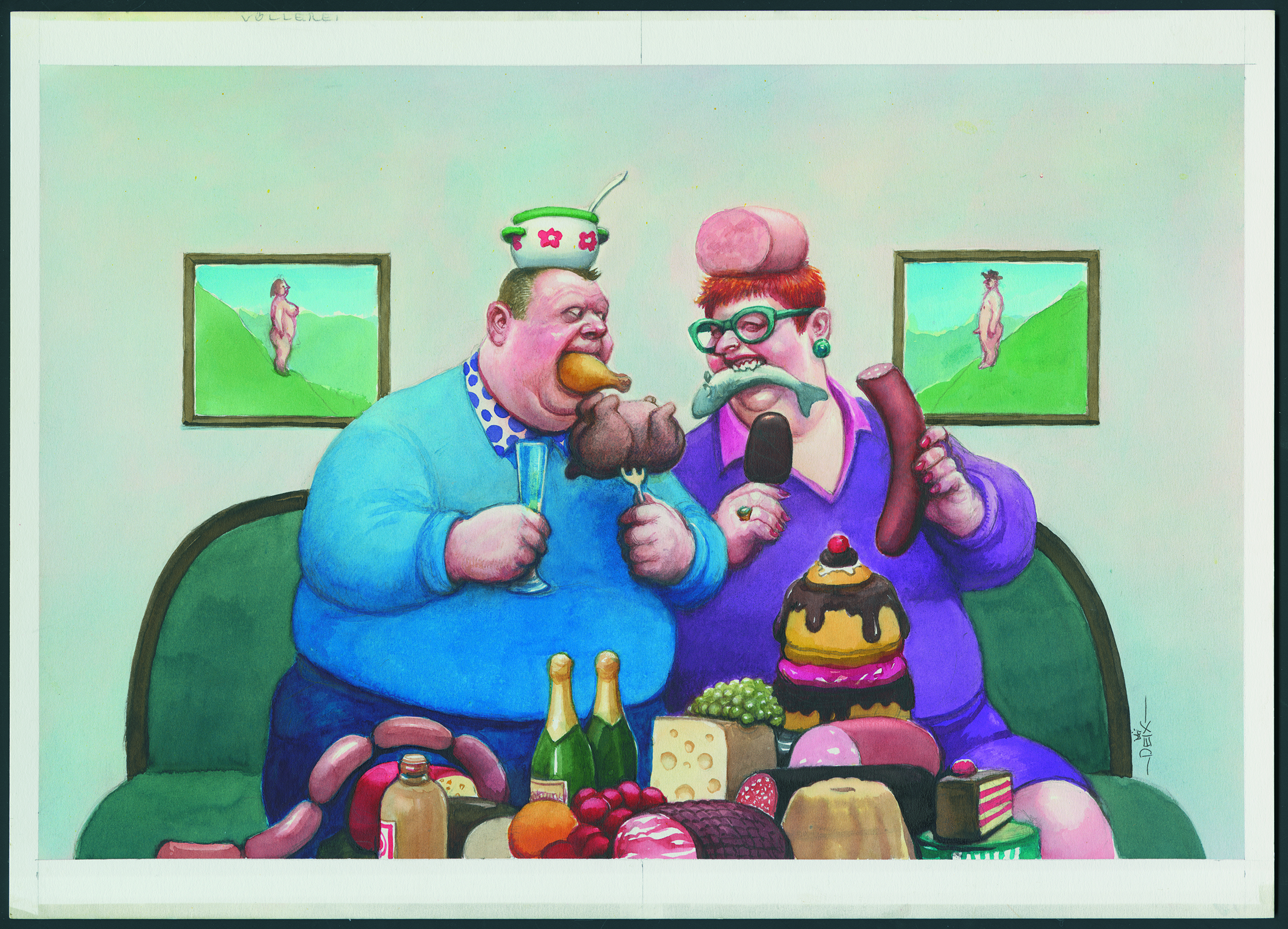 70 Jahre Deix: Katzenkönig und Zumpferlkaiser - Comics - derStandard.de ...