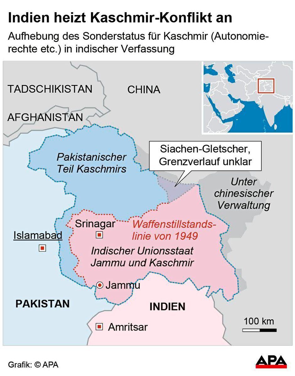 Pakistans Premier wirft Indien vor, Angriff zu planen - Indien-Pakistan ...