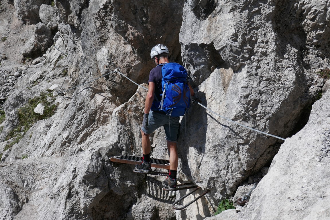 Wandern in Tirol: Fels "angreifen" auf der Drei-Hütten-Tour im Wilden ...