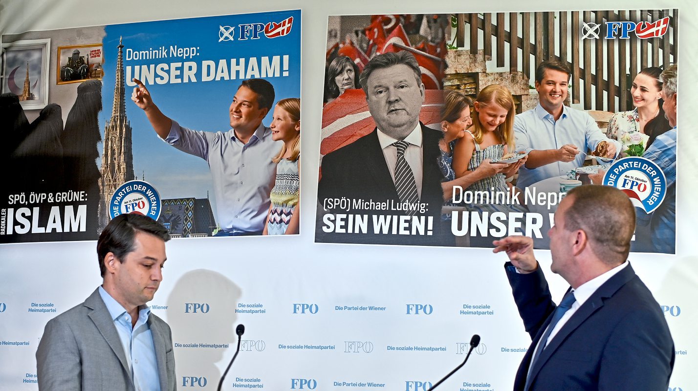 Mit welchen Plakaten Parteien in Wien auf Wählerfang gehen - Wien-Wahl ...