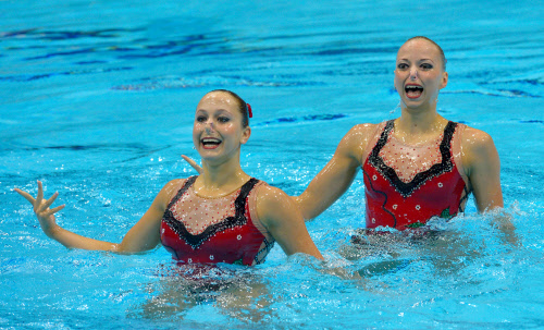 Synchronschwimmerin Brandl in Las Vegas: Im Wasser ist es leichter ...