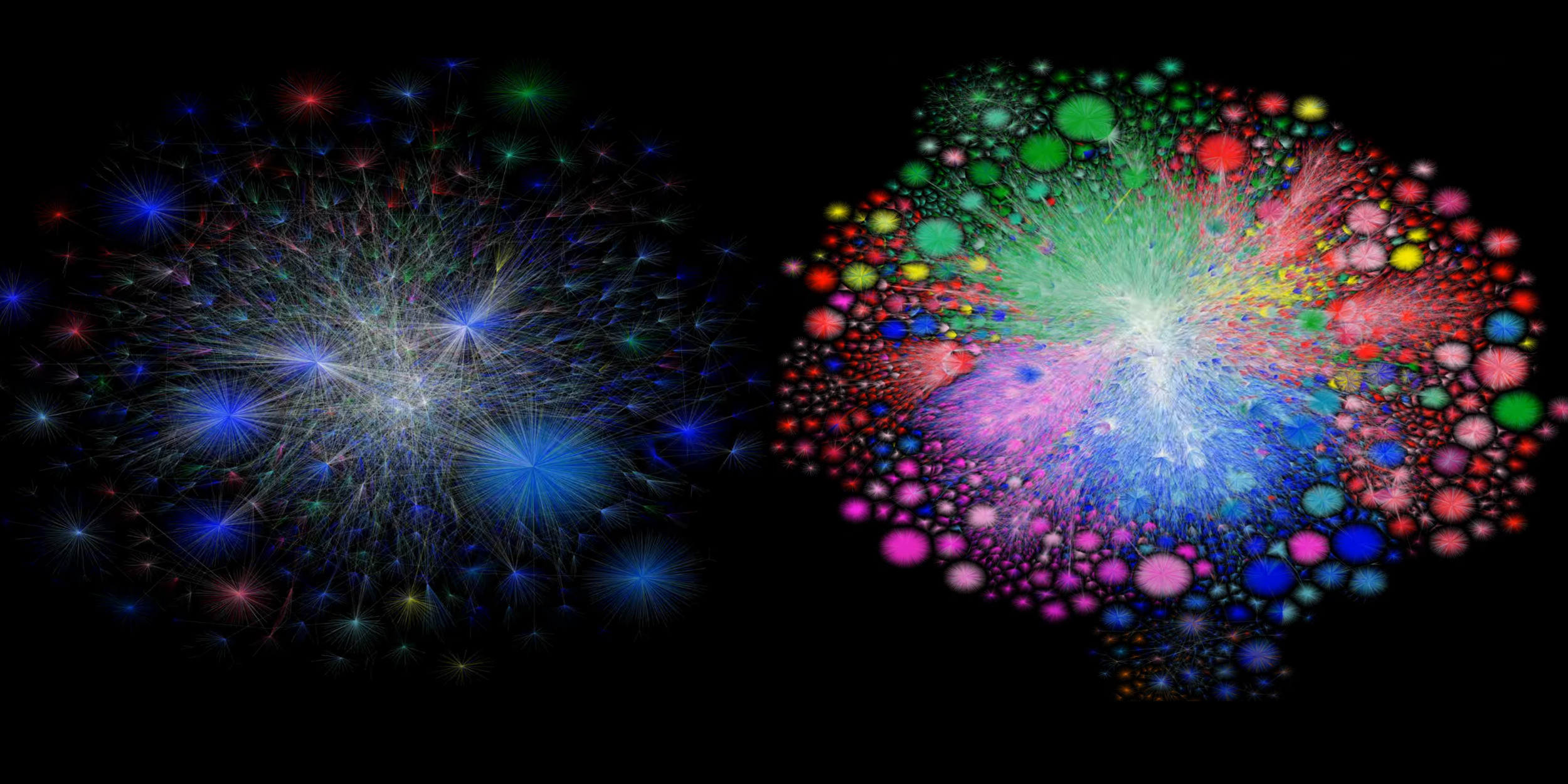 Spektakuläre Visualisierung zeigt, wie das Internet seit 1997 gewachsen ...