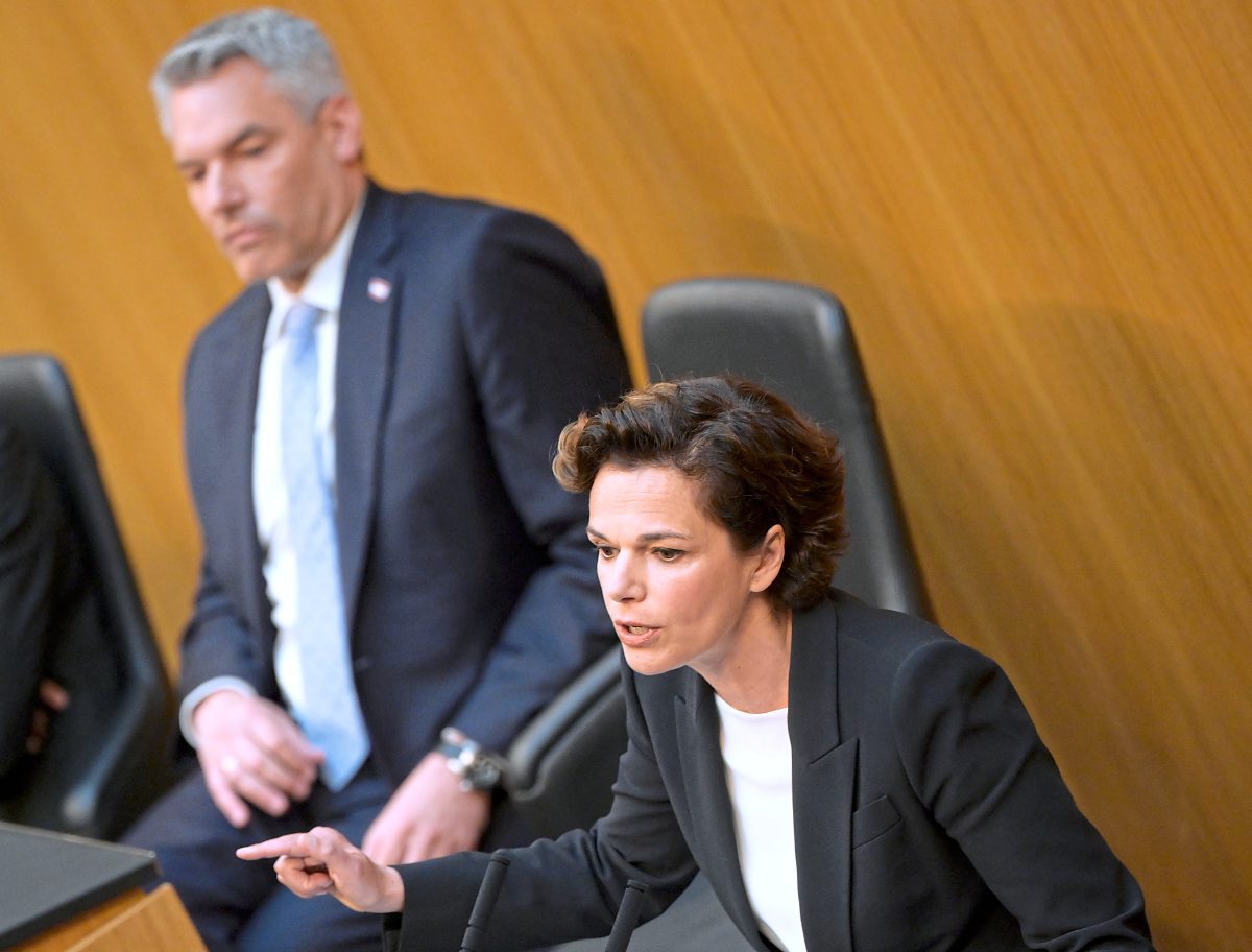 Rendi-Wagner und Kickl forderten Rücktritt Nehammers in hitziger ...